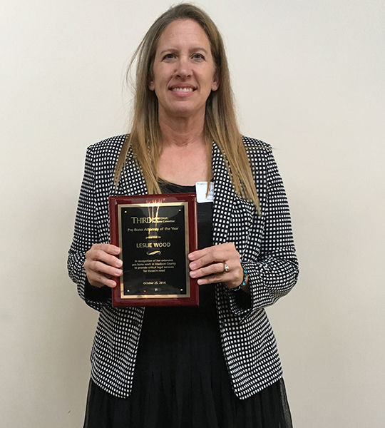 Attorney recognized for pro bono efforts