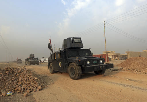 Iraq forces shell IS near Mosul; group urges airstrike probe