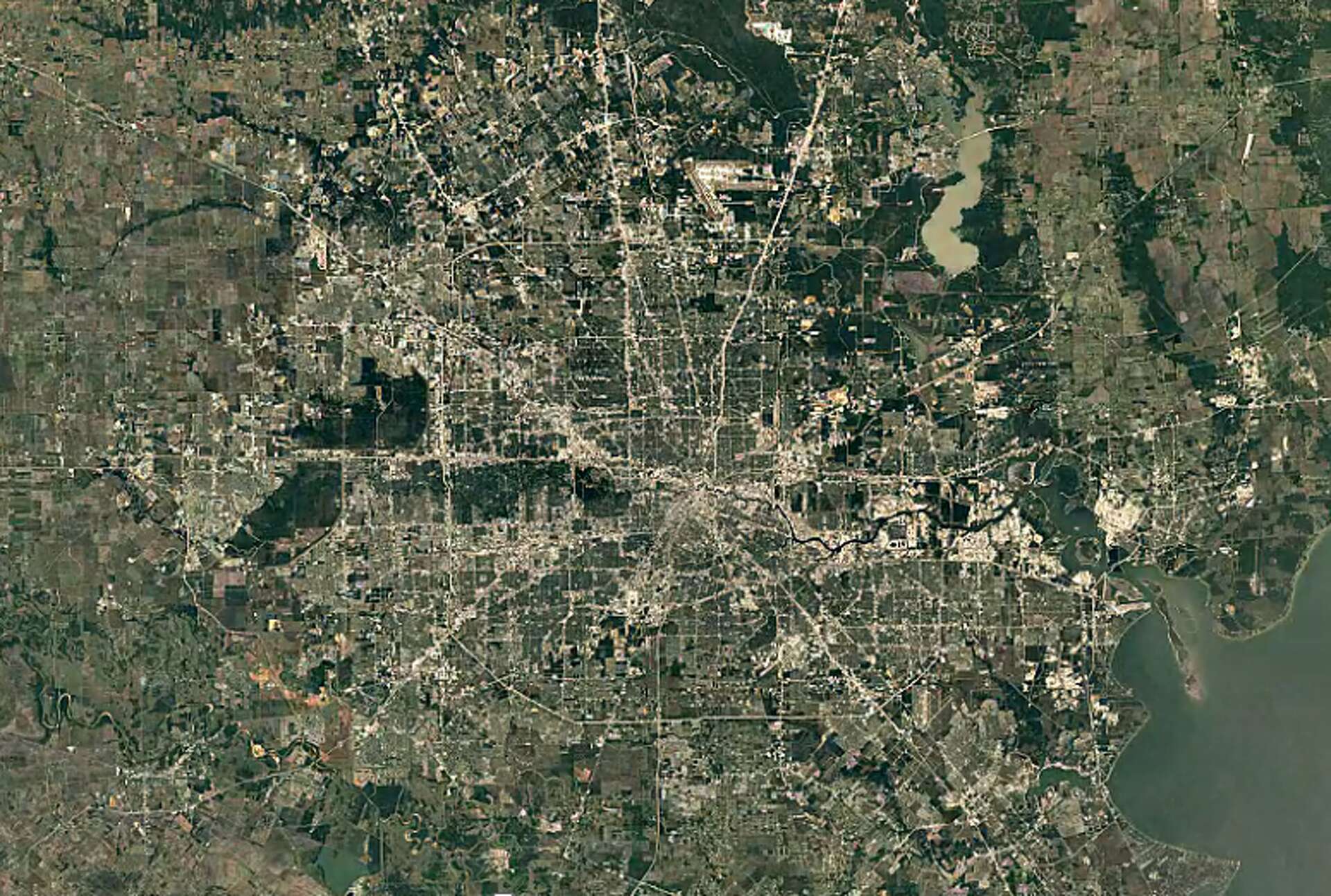 Google Timelapse shows how Texas cities changed over 30 years