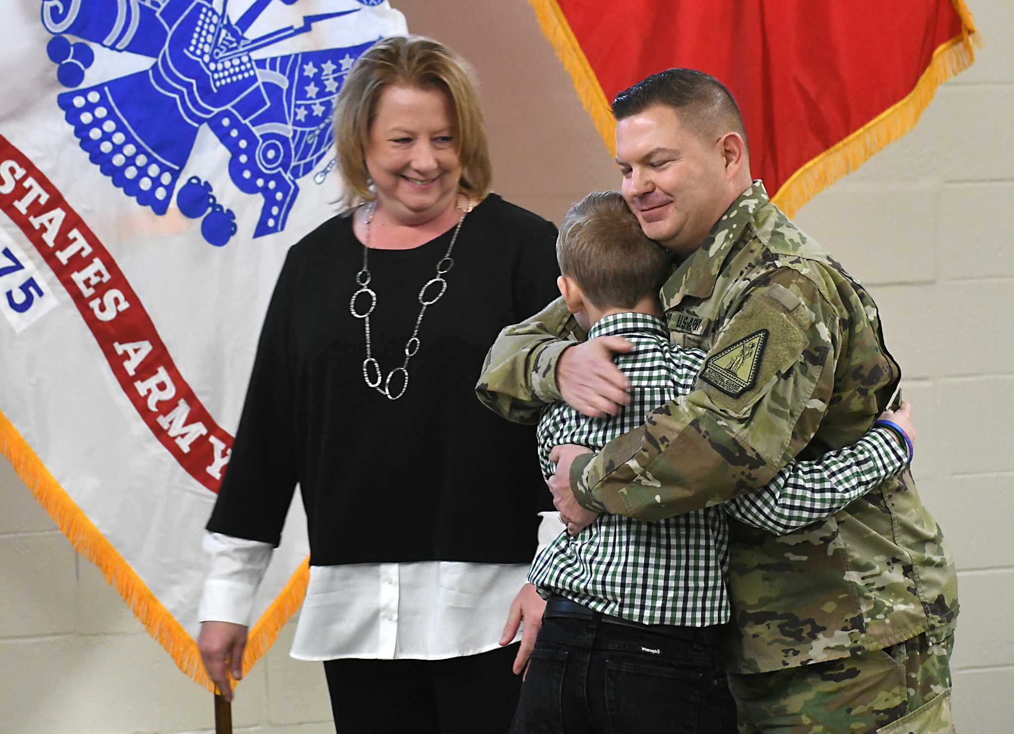 Change of command at Troy armory