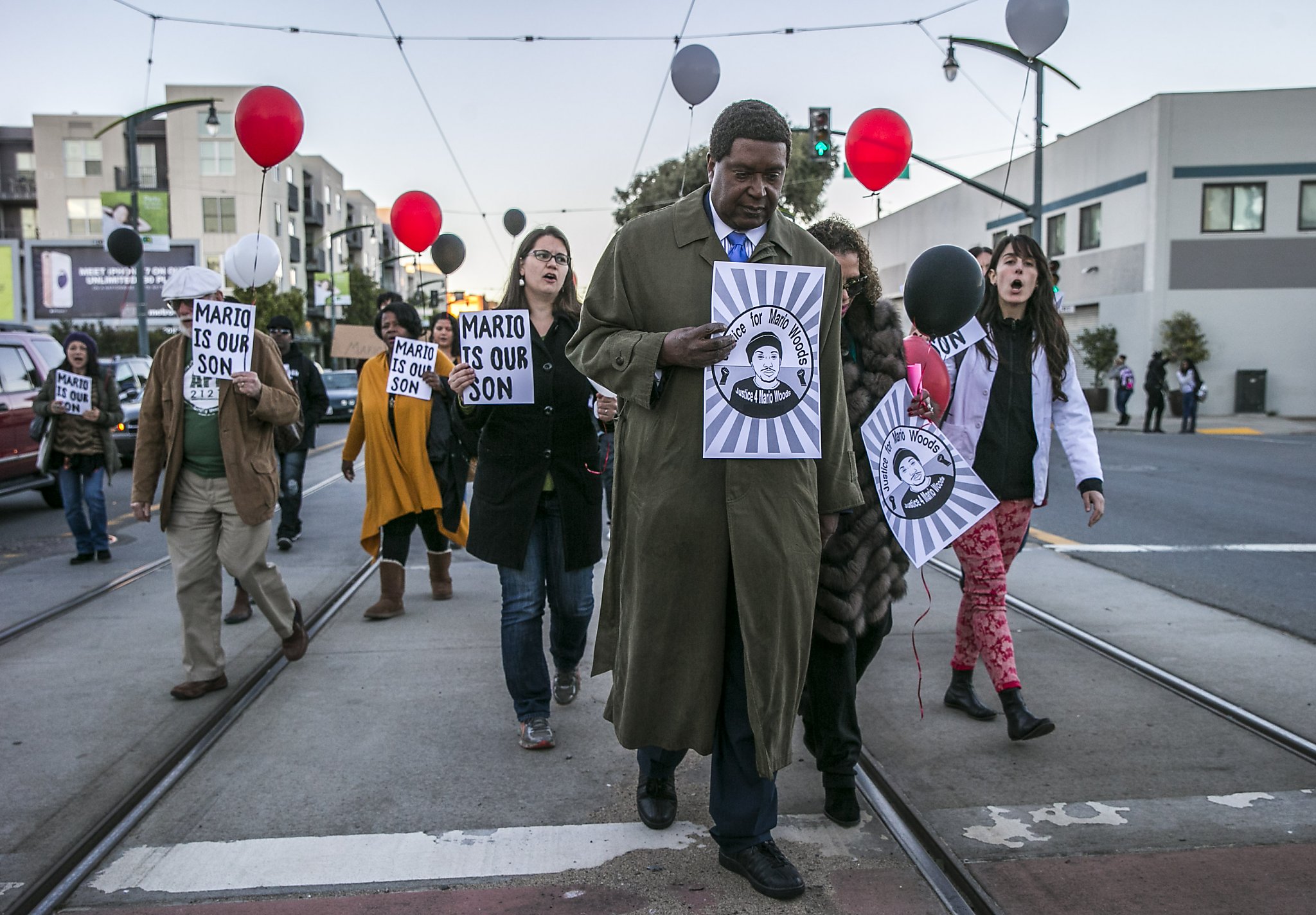 Mourners mark 1st anniversary of Mario Woods’ killing by SF police