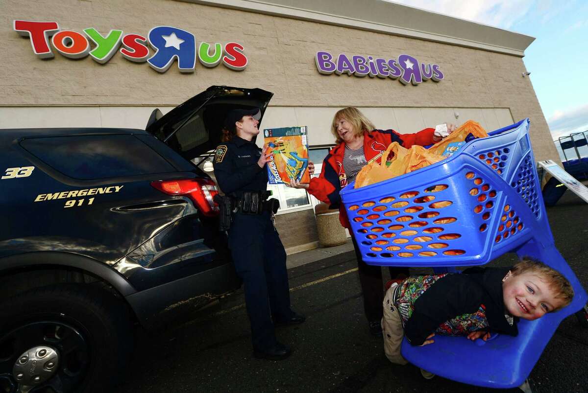Norwalk police hold Stuff-A-Cruiser event