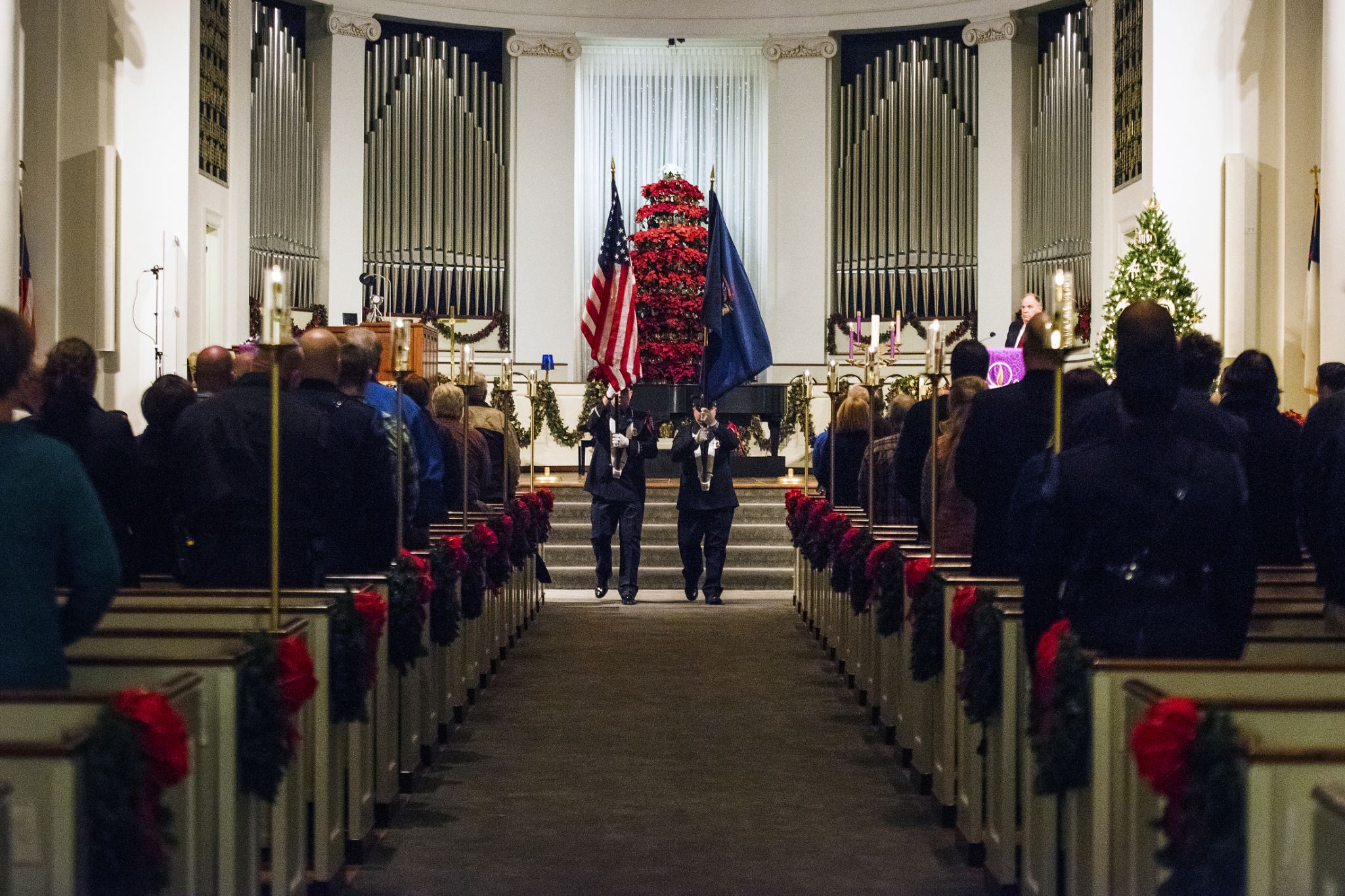 Project Blue Light Ceremony