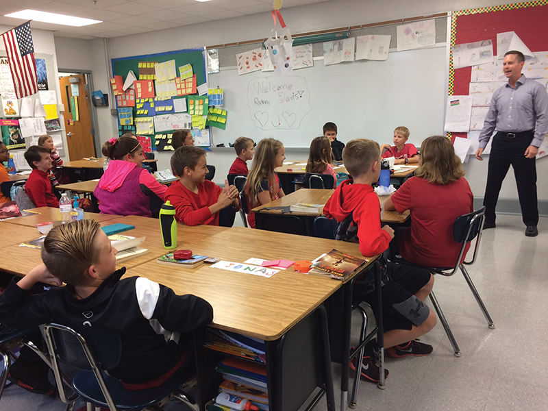 Fifth graders ask the tough questions