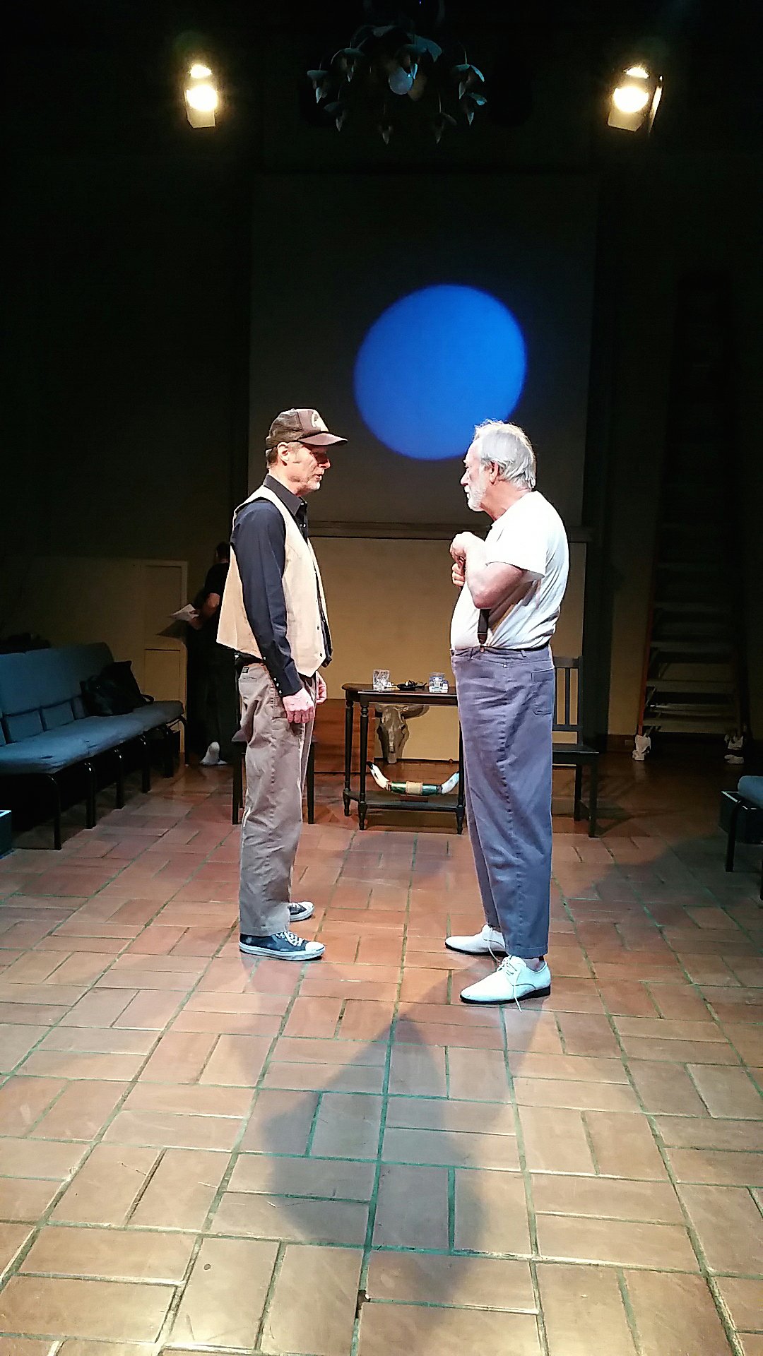 Great feeling in the stillness in Sam Shepard play