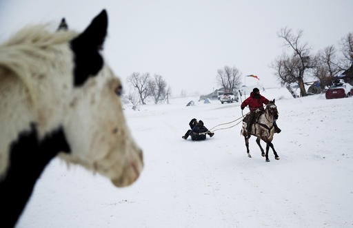 Next test for pipeline protesters: the North Dakota winter