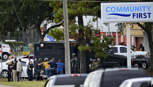 The Latest: SWAT team rescues Florida bank robbery hostages