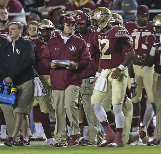 No. 20 Florida State starts fast in rout of Boston College