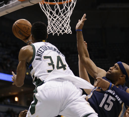 Bucks use big fourth quarter for 106-96 win over Grizzlies