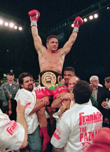 Boxer Vinny Paz says Hollywood biopic made him cry
