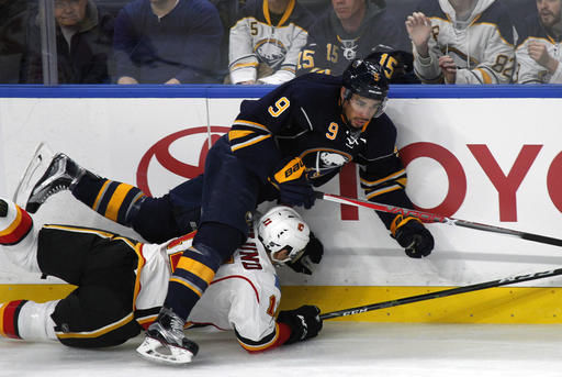 Sabres score 3 power-play goals in 4-2 win over Flames
