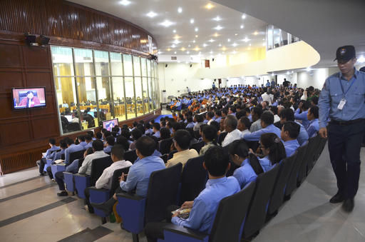 Cambodian court upholds life terms for 2 Khmer Rouge leaders