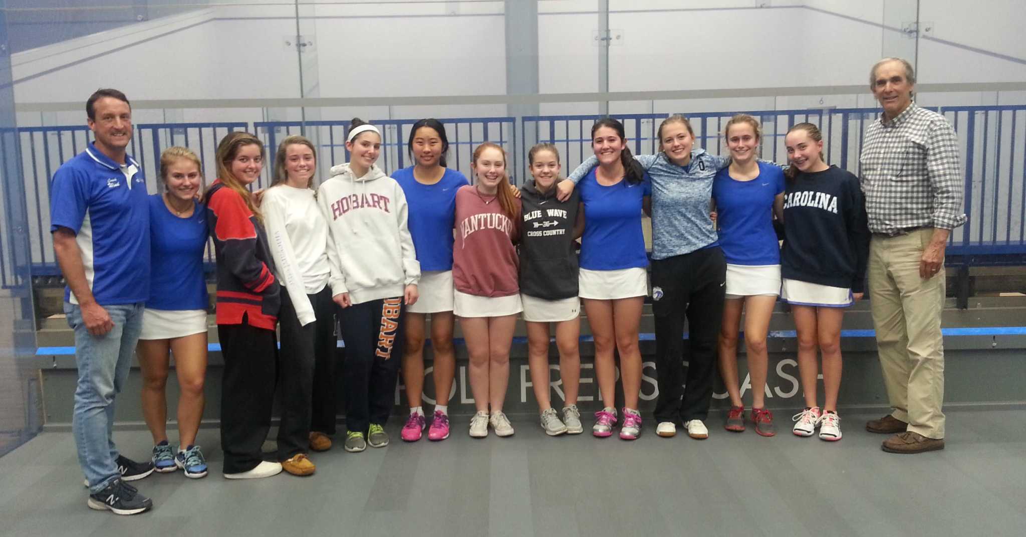 Squash teams start season in Brooklyn