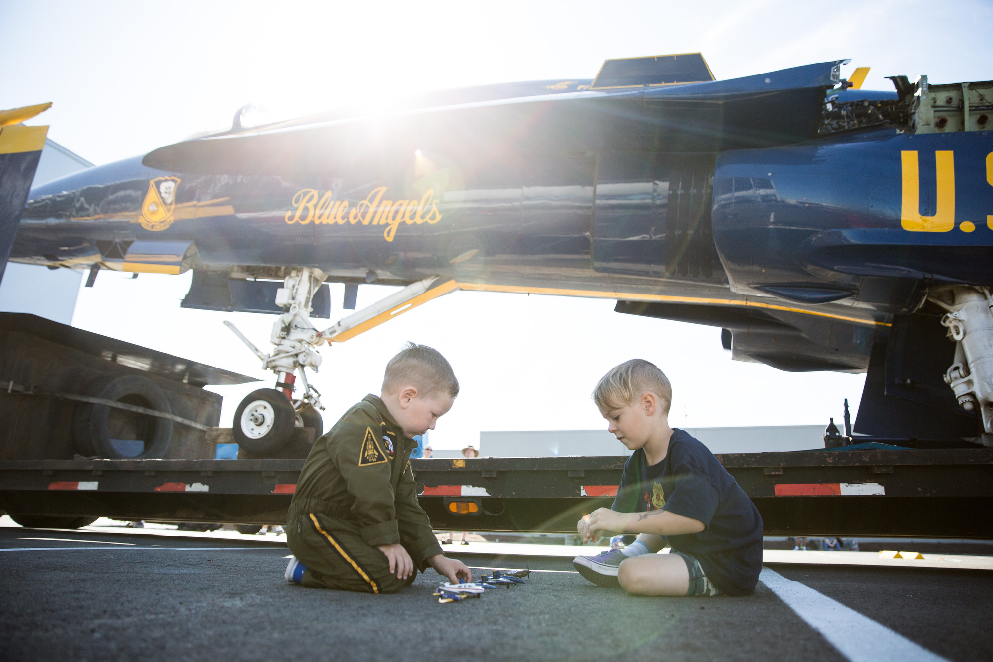 What's the story with the Blue Angels?