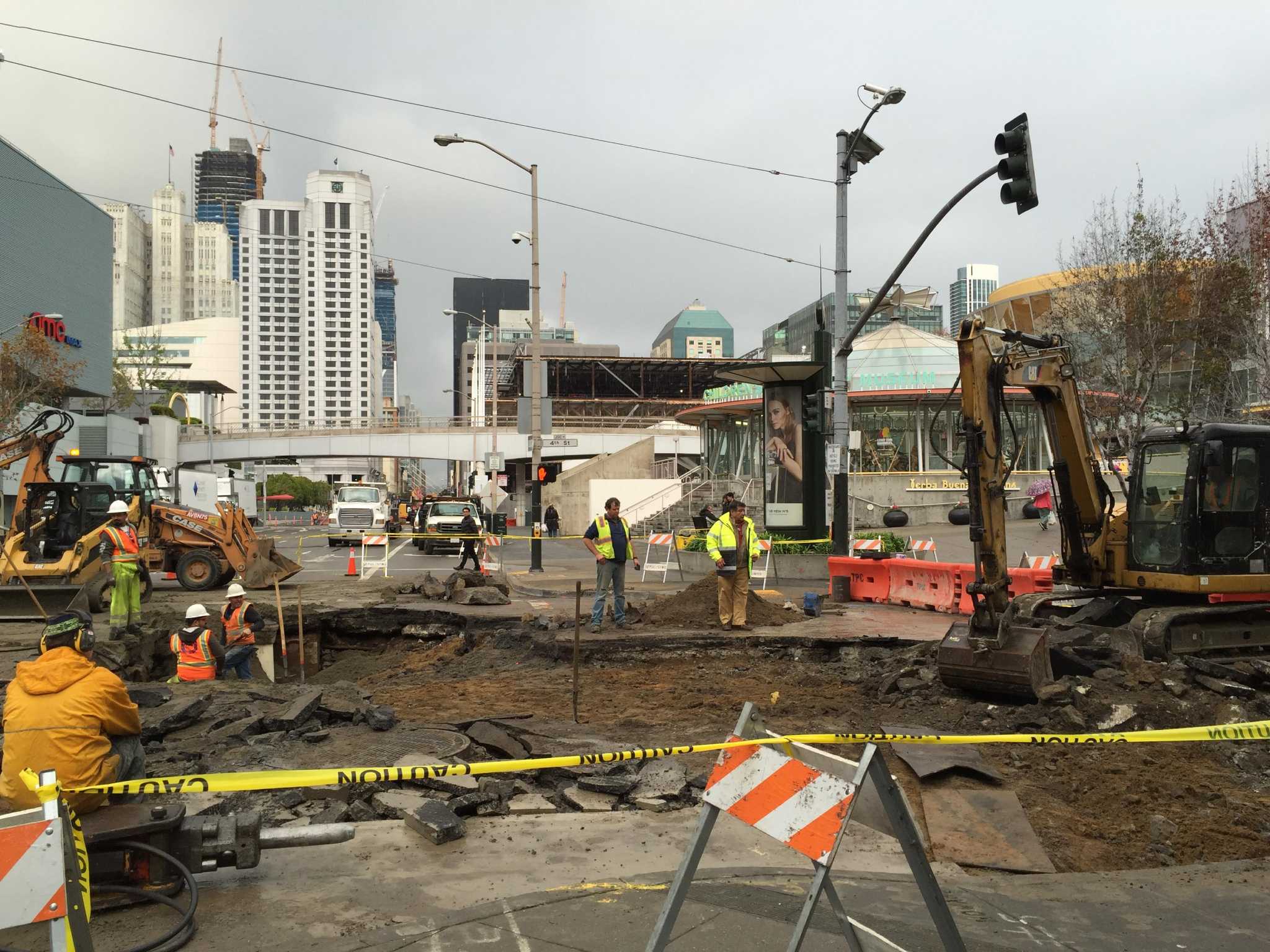SF road reopens after water main replaced
