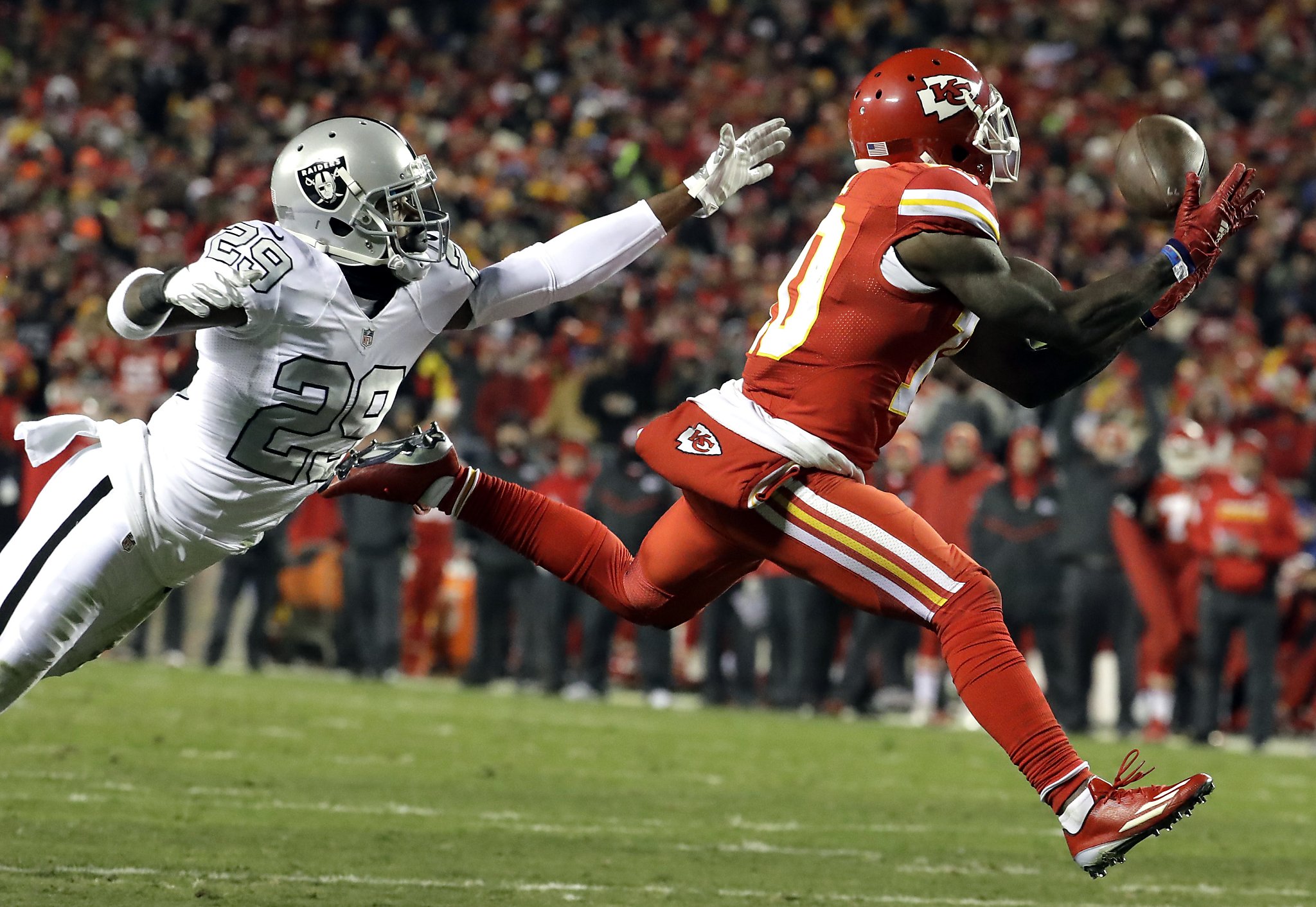 At crunch time, Raiders defense delivers