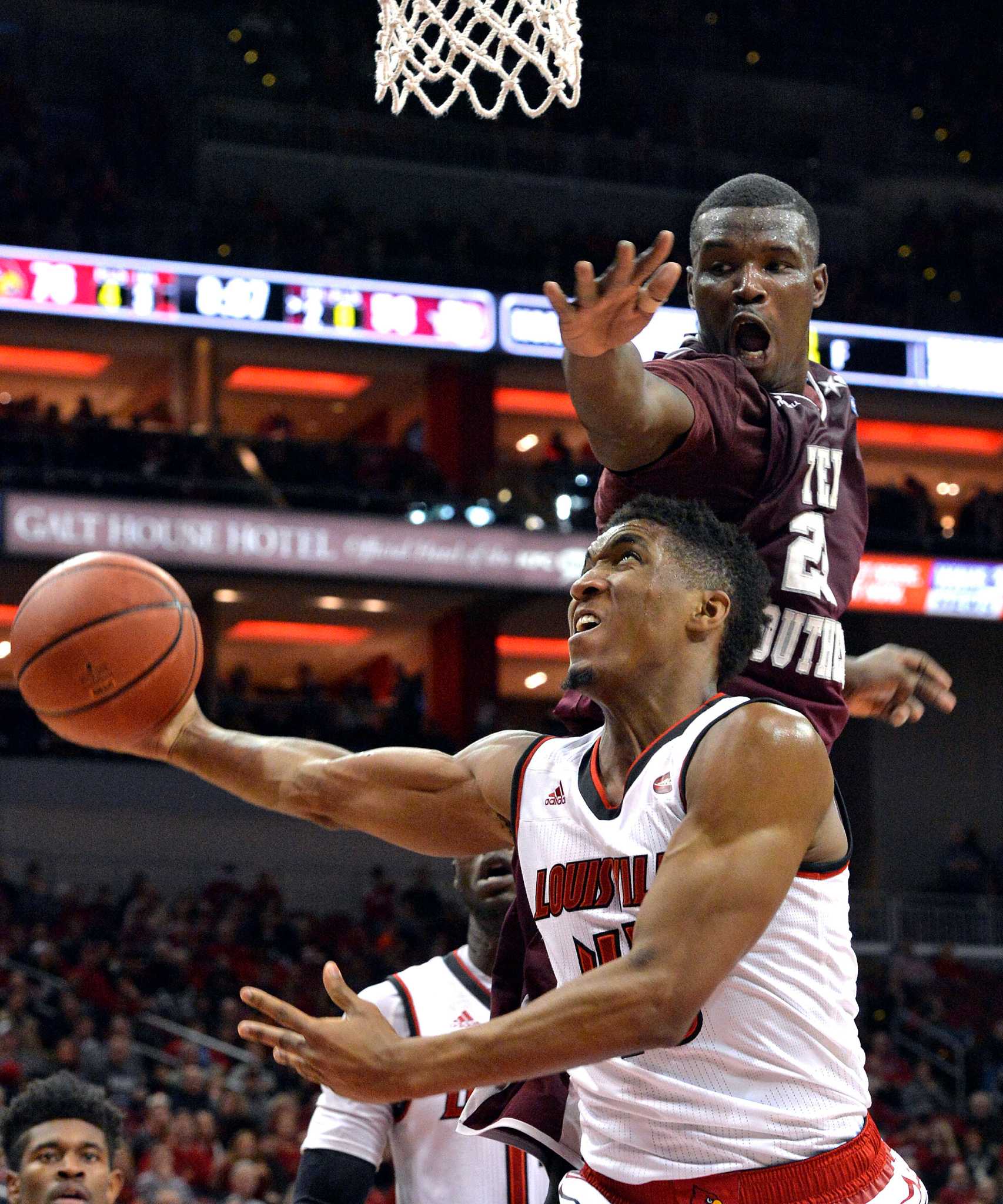 No. 11 Louisville too much for Derrick Griffin, TSU