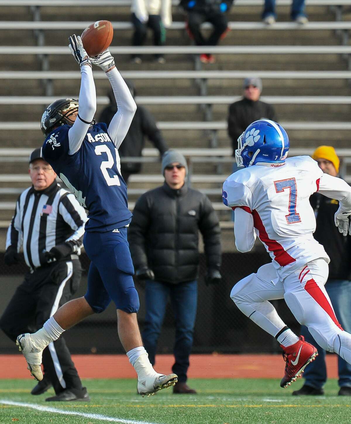 Ansonia comes back to win 20th football title in Class S final