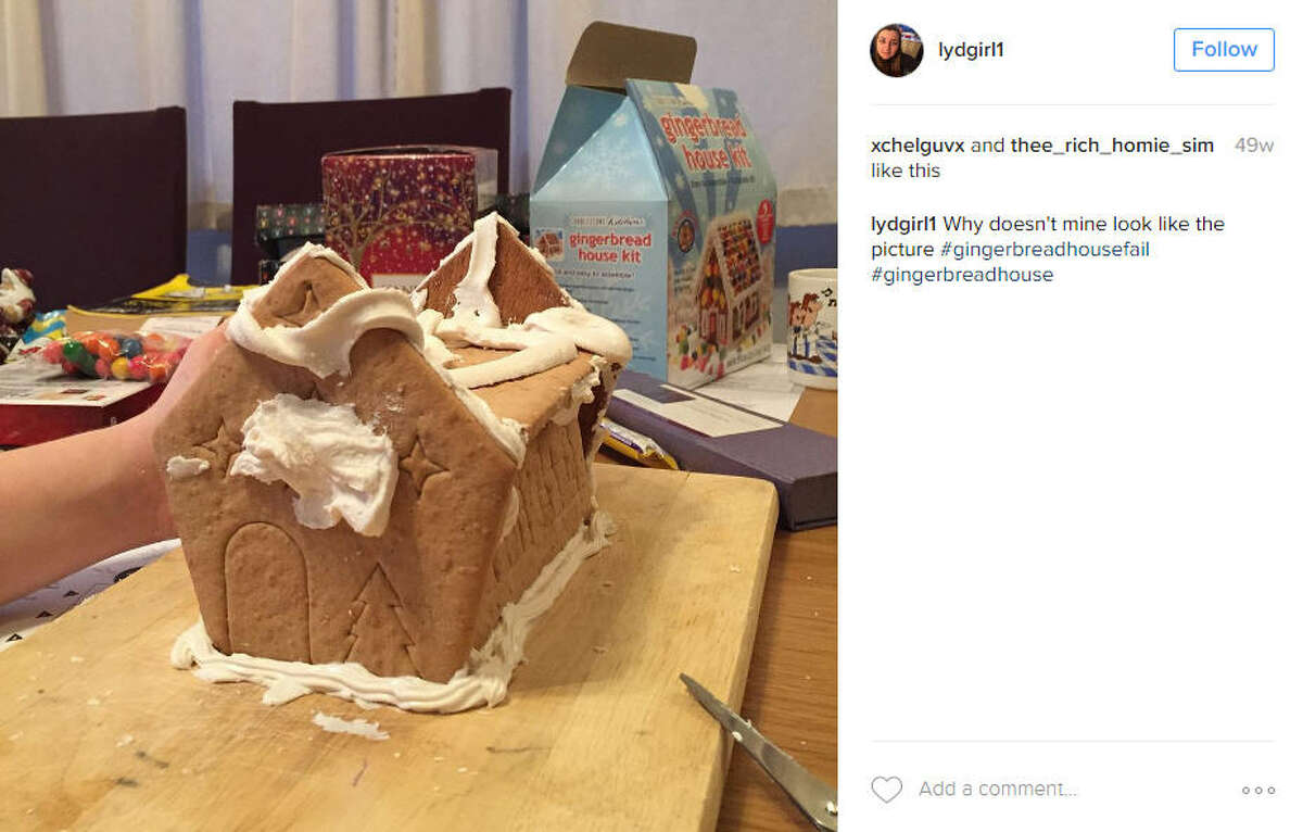 DIY gingerbread house fails to make you smile