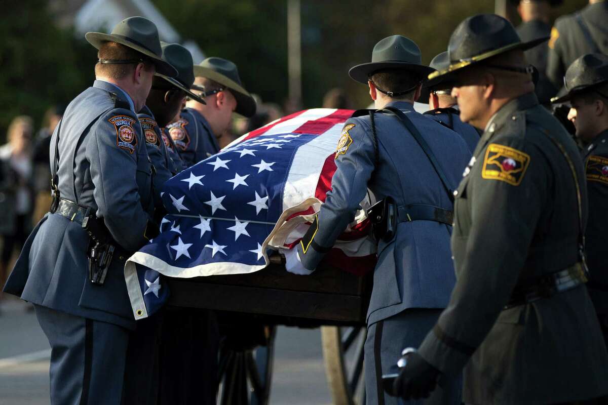 Hundreds honor slain Georgia officer at funeral