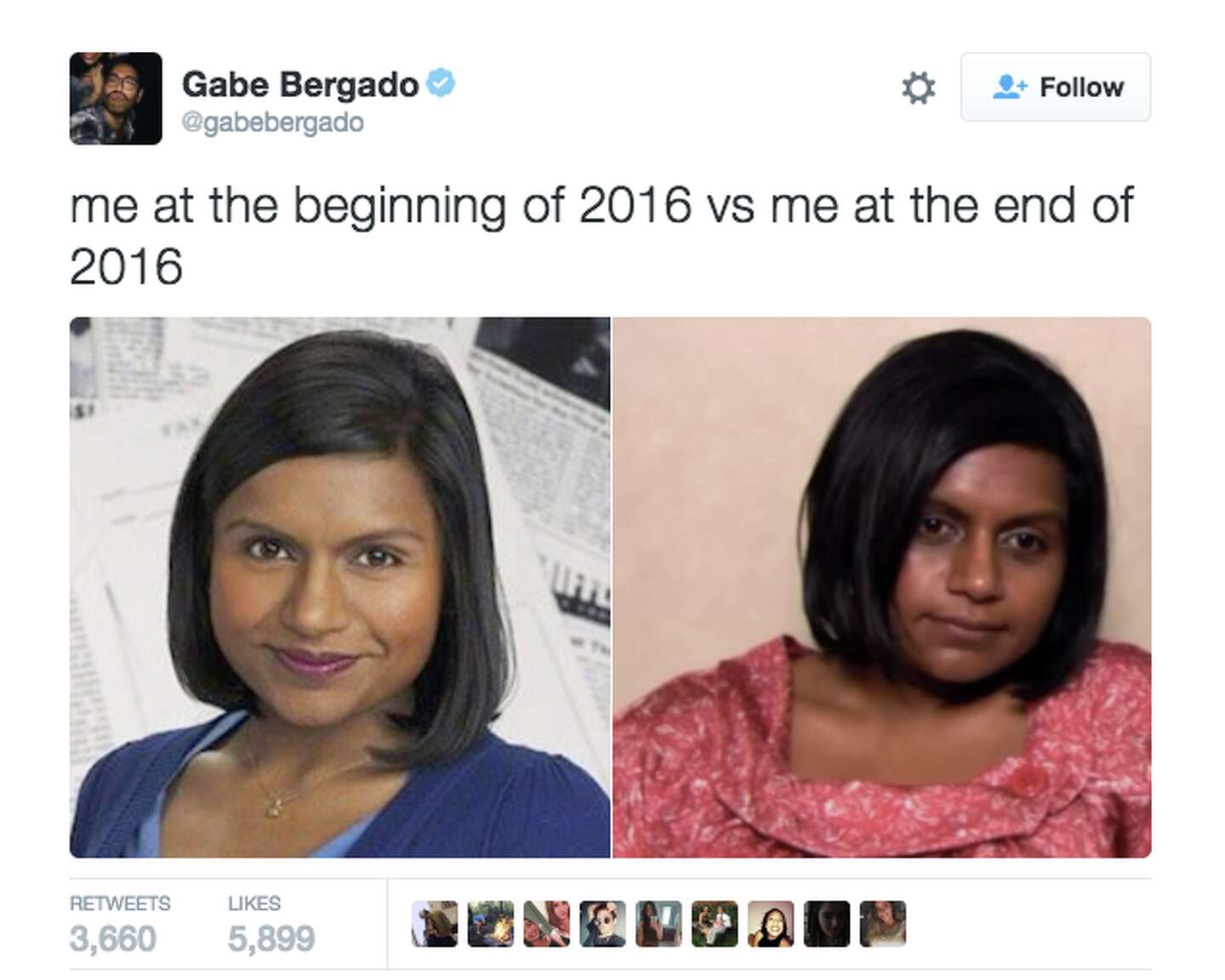 Hilarious 'me at the end of 2016' meme grapples with the year that was