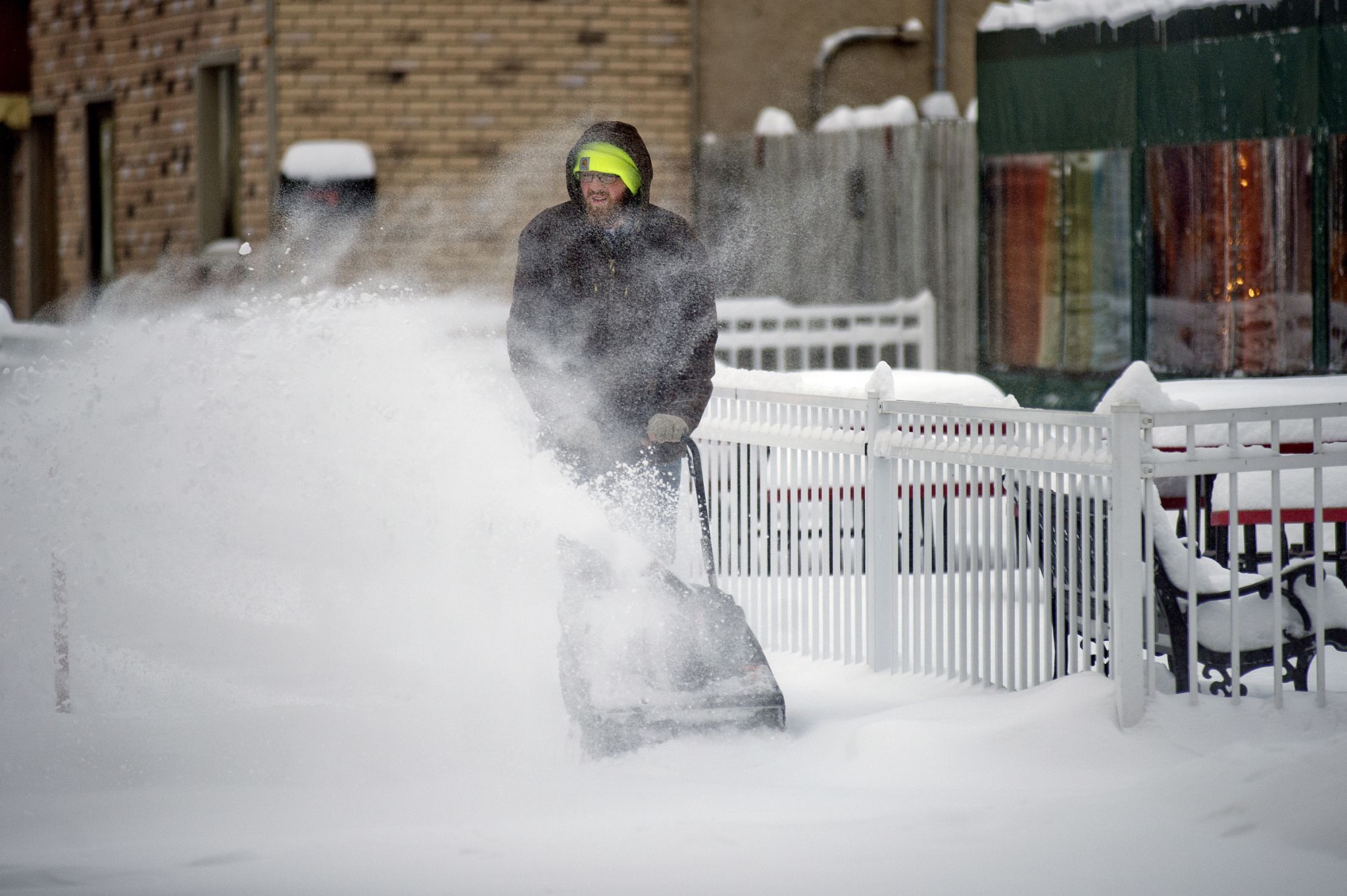 First big snow storm of the year