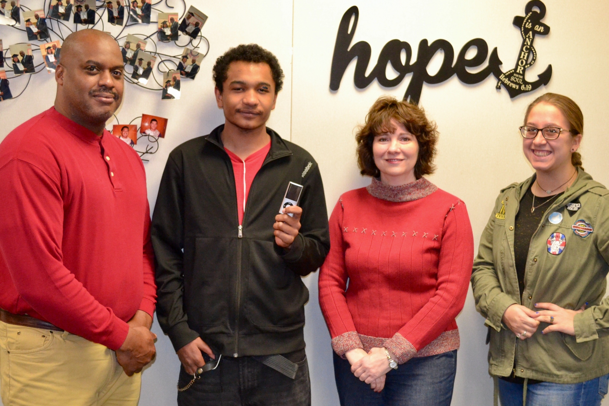 Ash High School attendance award