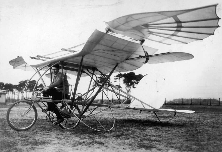 Photos of man trying to fly for the first time - Chron