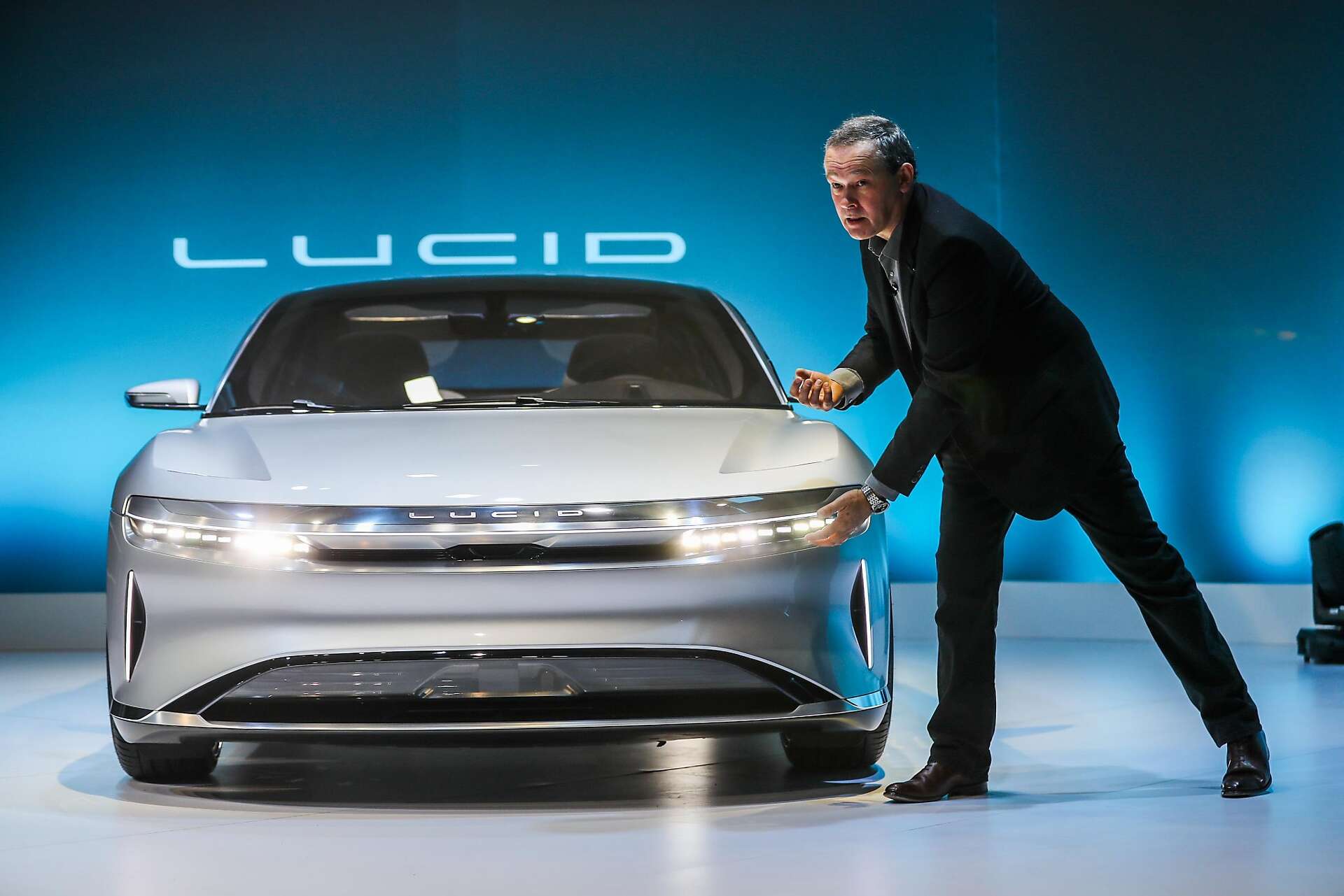 Lucid Motors unveils new electric car to challenge Tesla