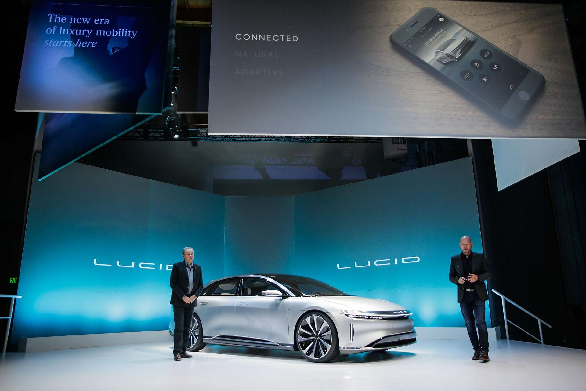 Lucid Motors unveils new electric car to challenge Tesla