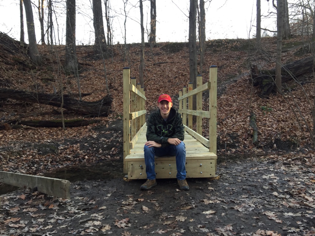 New bridge for Maple Hill runners