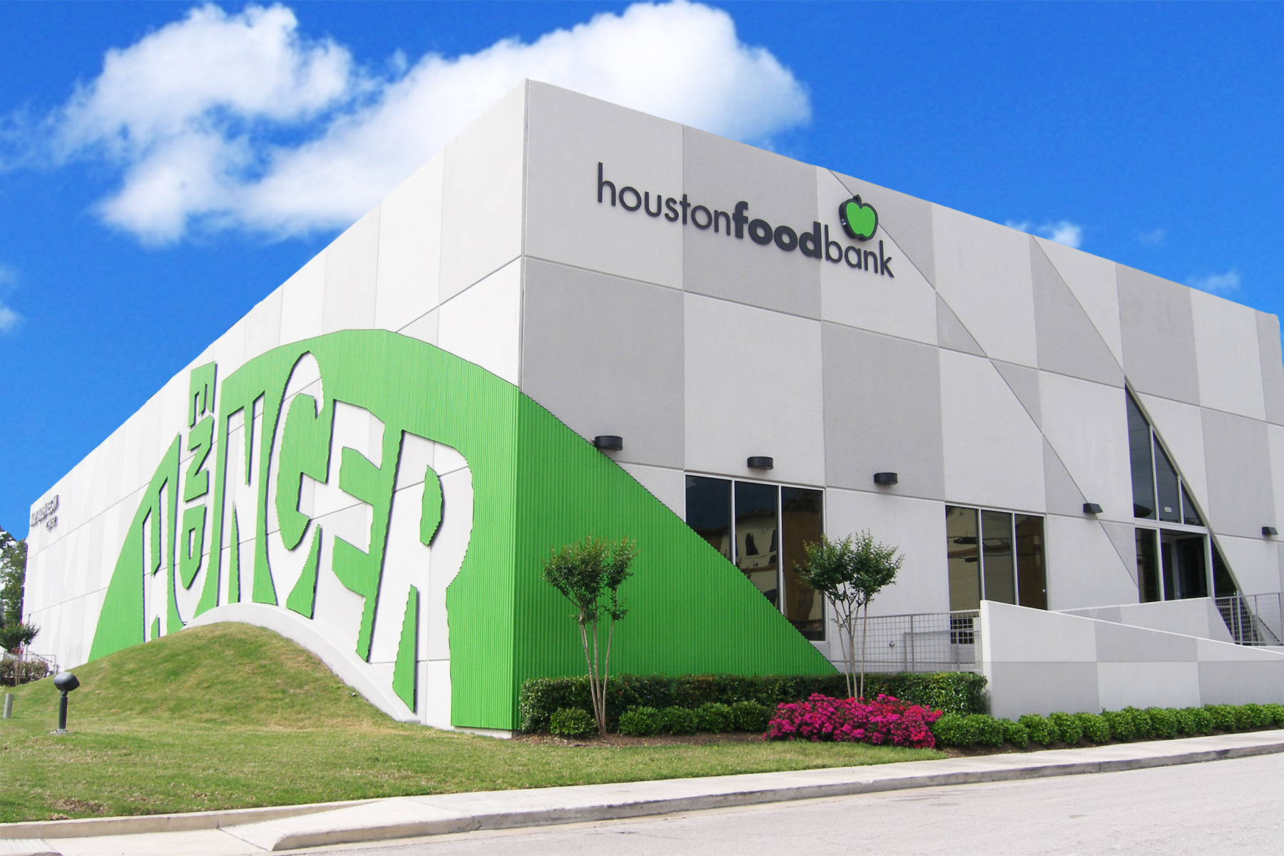 'End Hunger' building, part of the I-45 commute, is sold