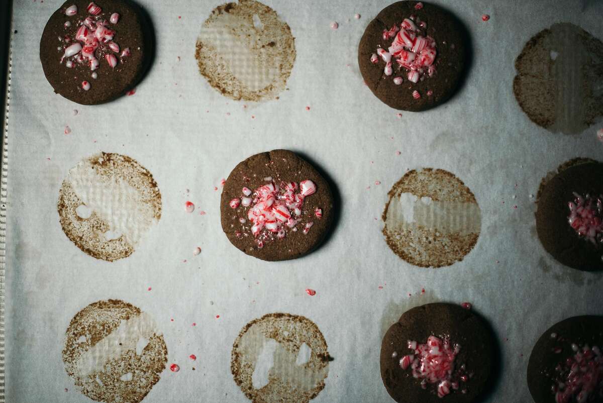 A Brown Kitchen: Cocoa Cinnamon Peppermint Nankhatais