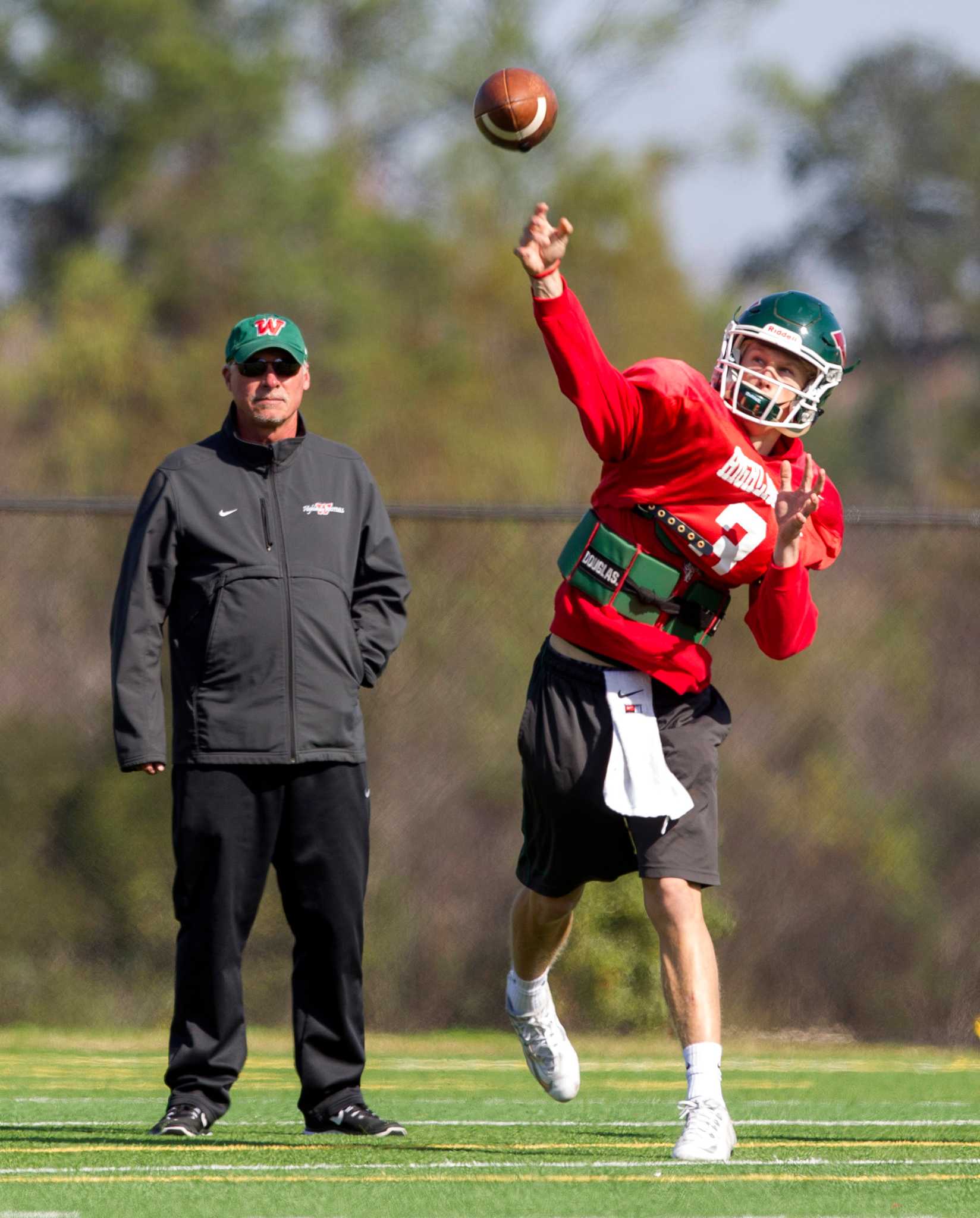 FOOTBALL: The Woodlands' Mark and Eric Schmid enjoying special season