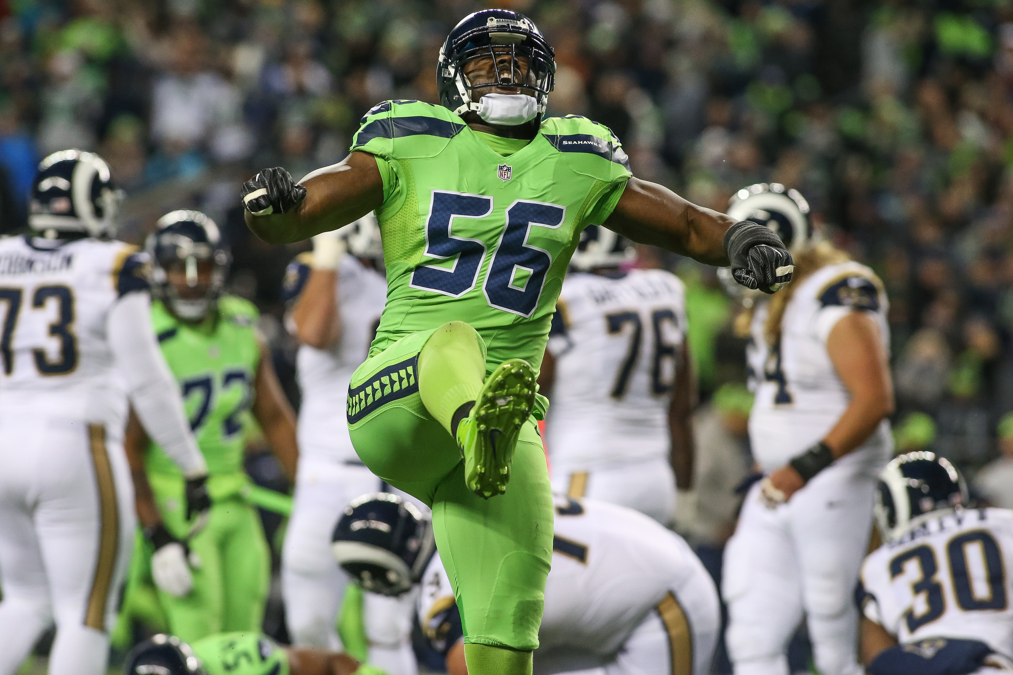 Former Seattle Seahawks star Avril committing $50,000 to support local ...