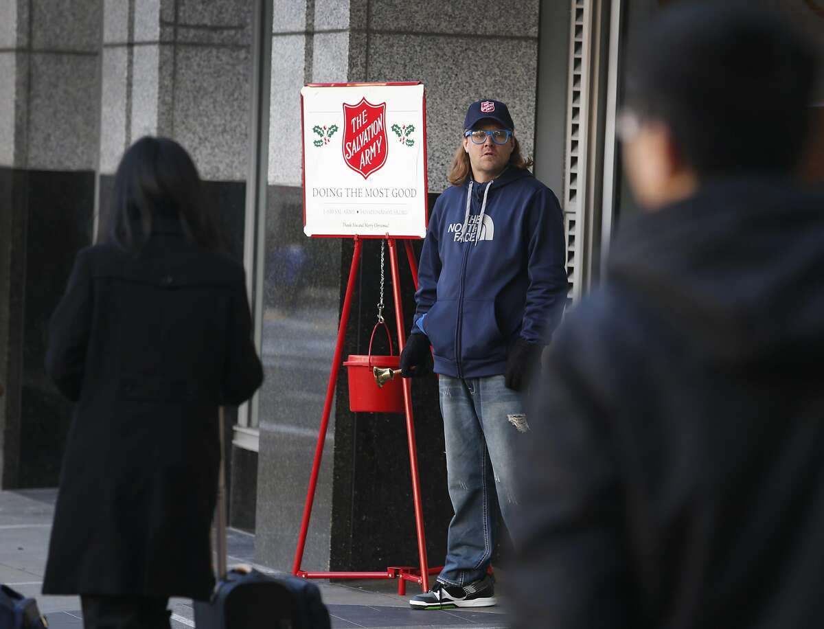 Salvation Army offers charity to donors, and volunteers