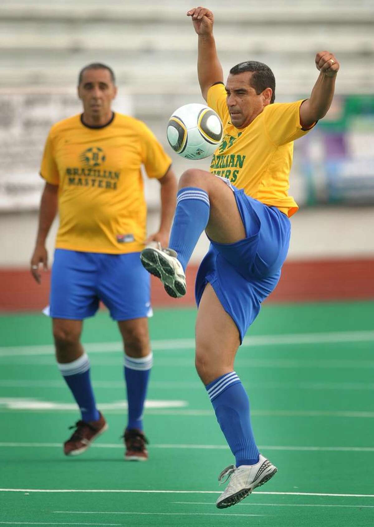 Event a real kick: Brazilian soccer stars visit Bridgeport