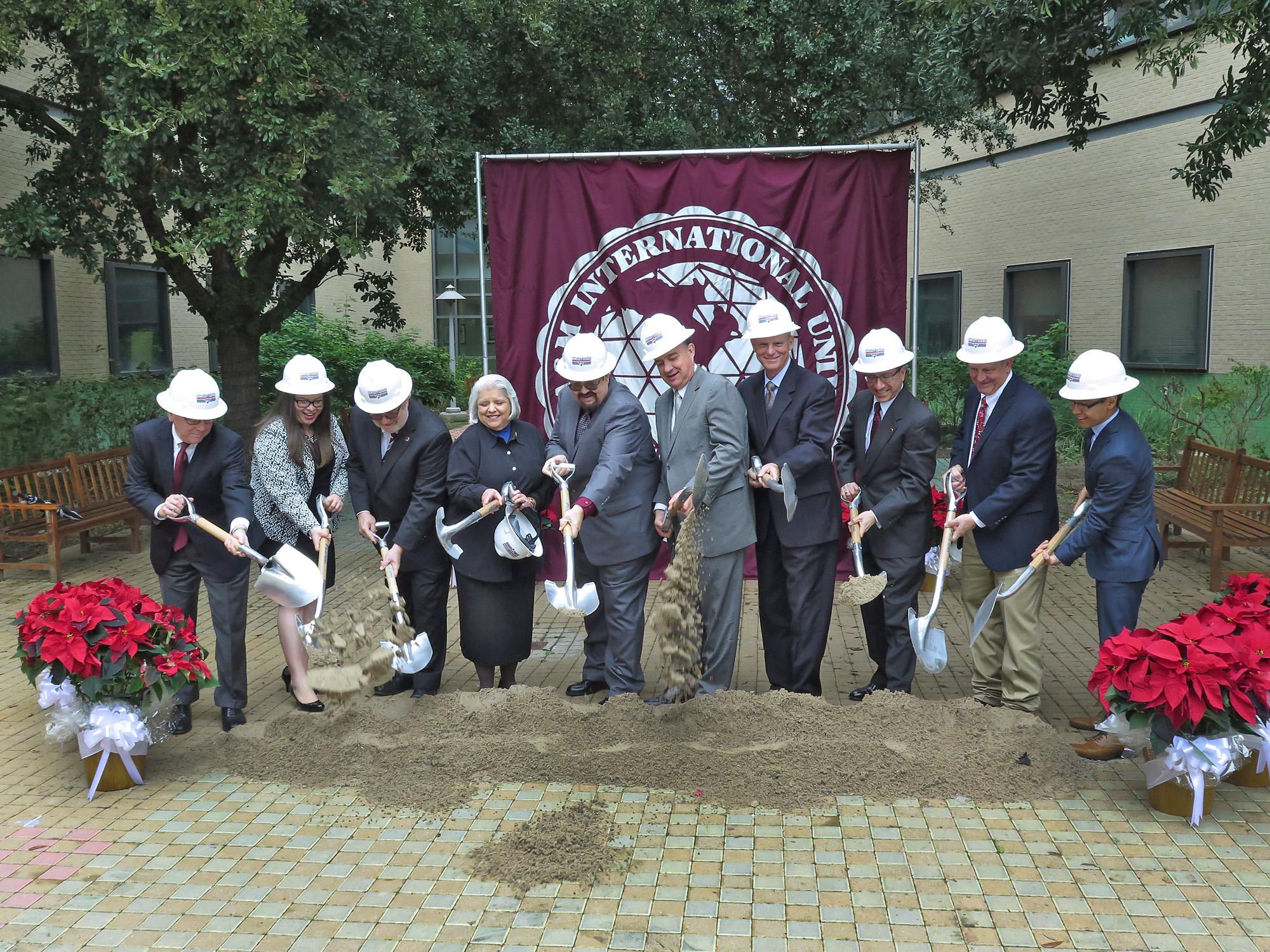 Officials break ground for new academic building
