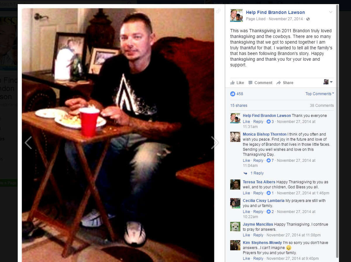 Missing Brandon Lawson