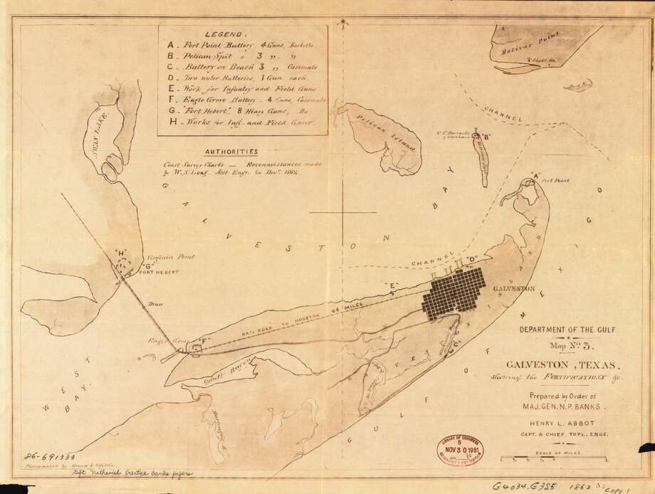 Civil War-era maps show Texas, Gulf of Mexico in new light - Houston ...