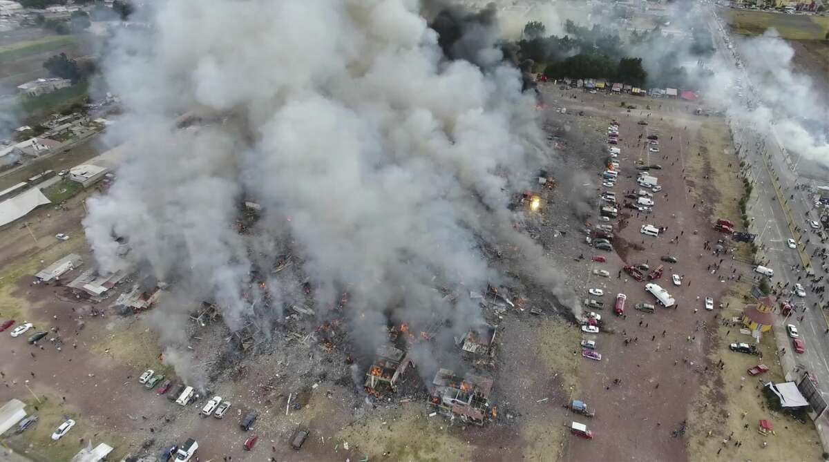 Deadly fireworks explosion in Mexico