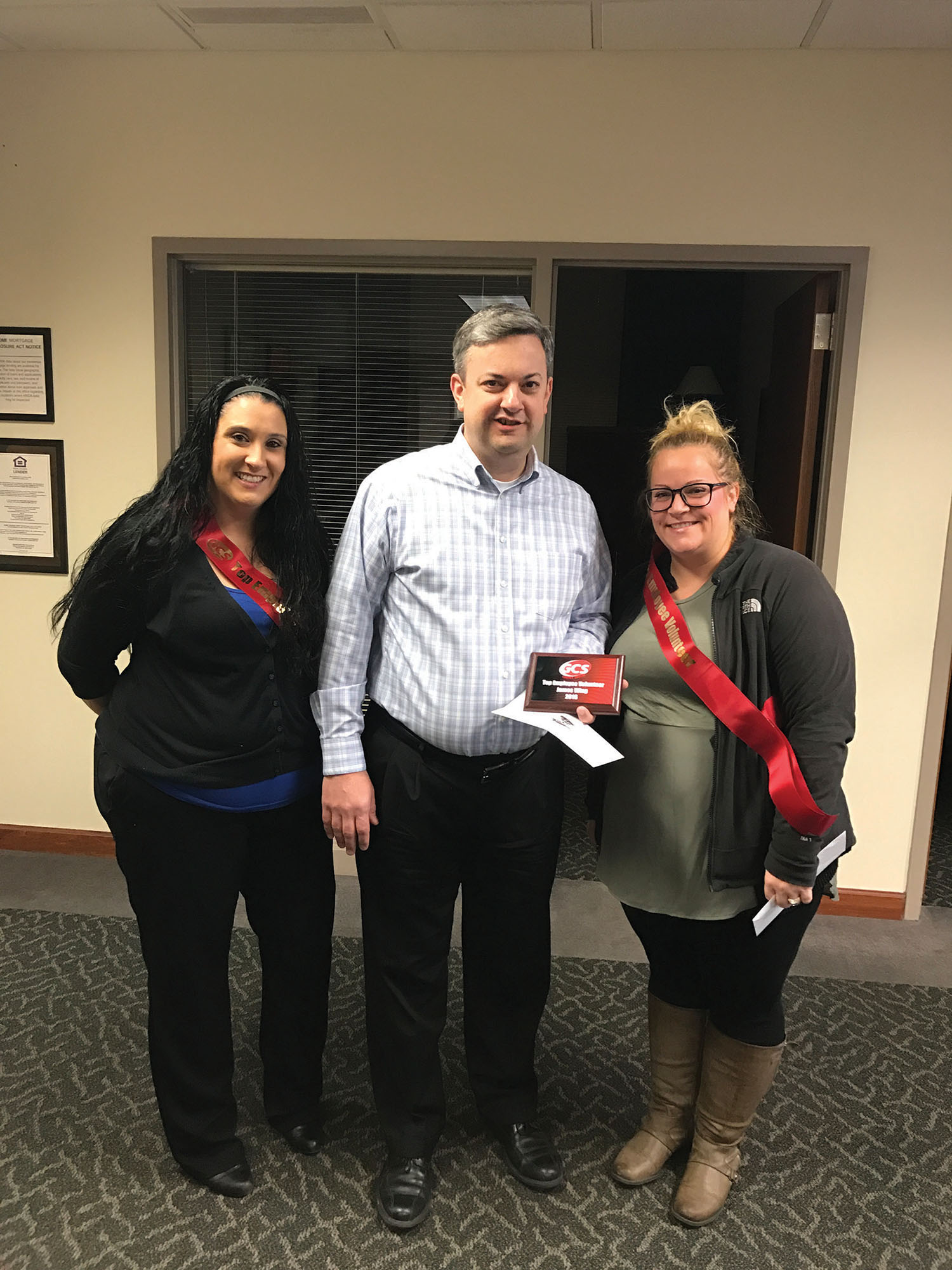 GCS Credit Union staff donates time