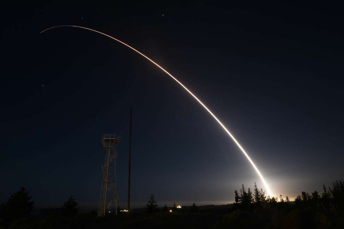 Air Force Test Launches Another Missile Off California Coast Wednesday