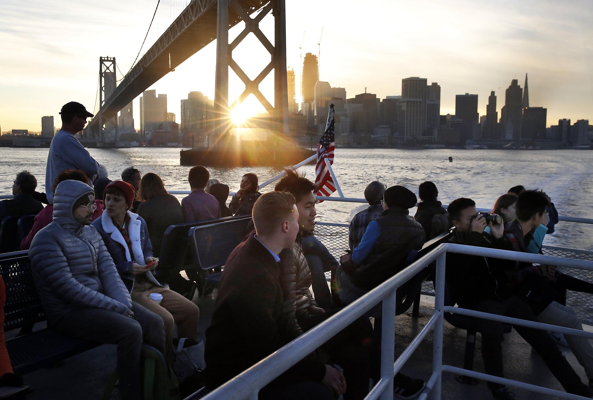 SF Bay ferries riding tidal wave of popularity