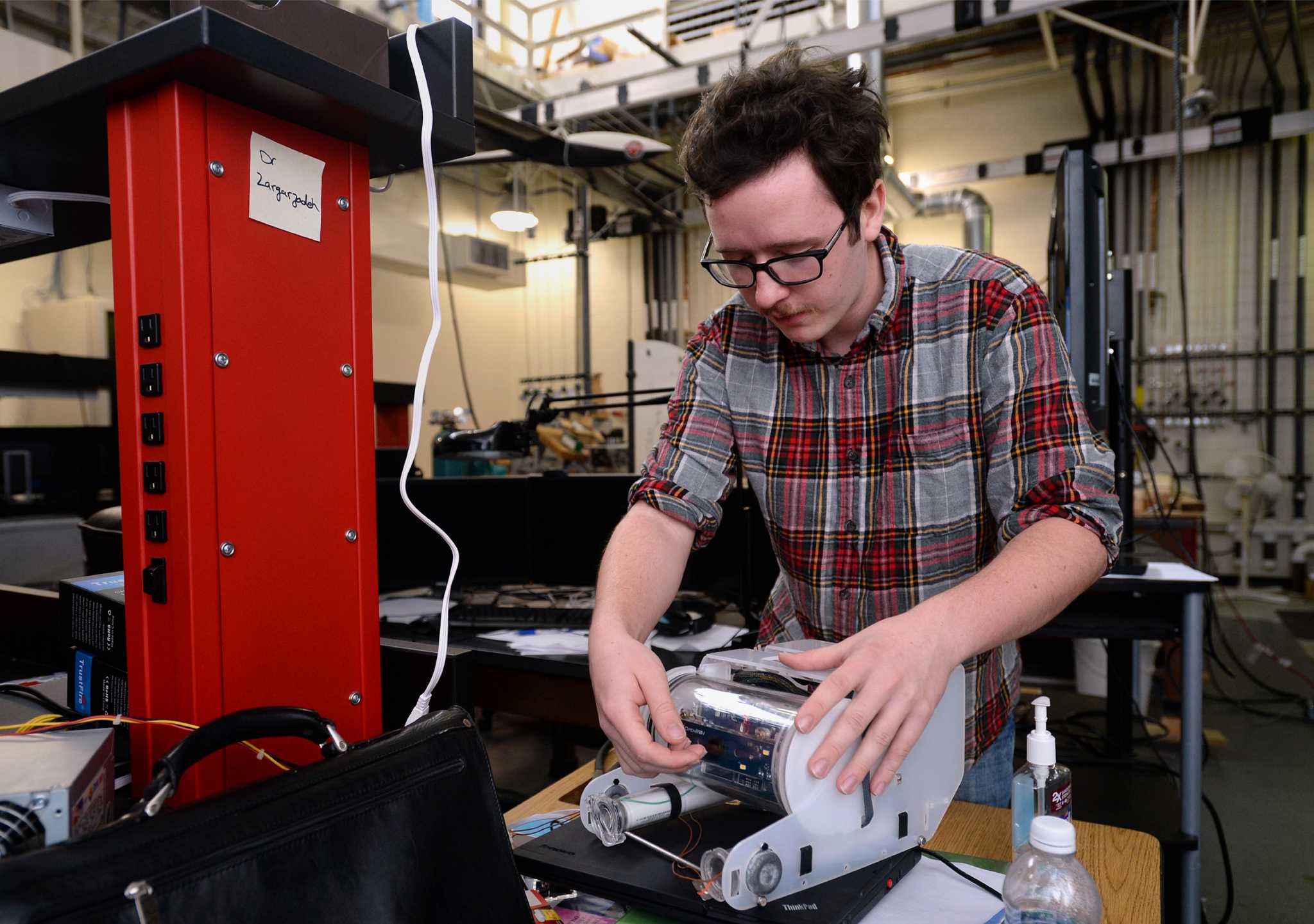 Lamar team builds fire ant-killing robot