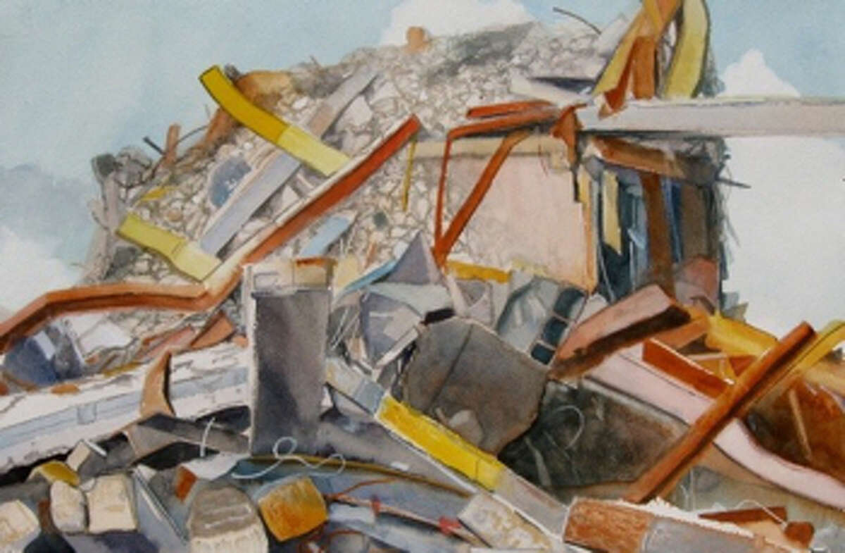 How do you paint a city like Houston?