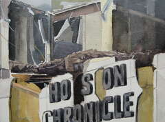 How do you paint a city like Houston?