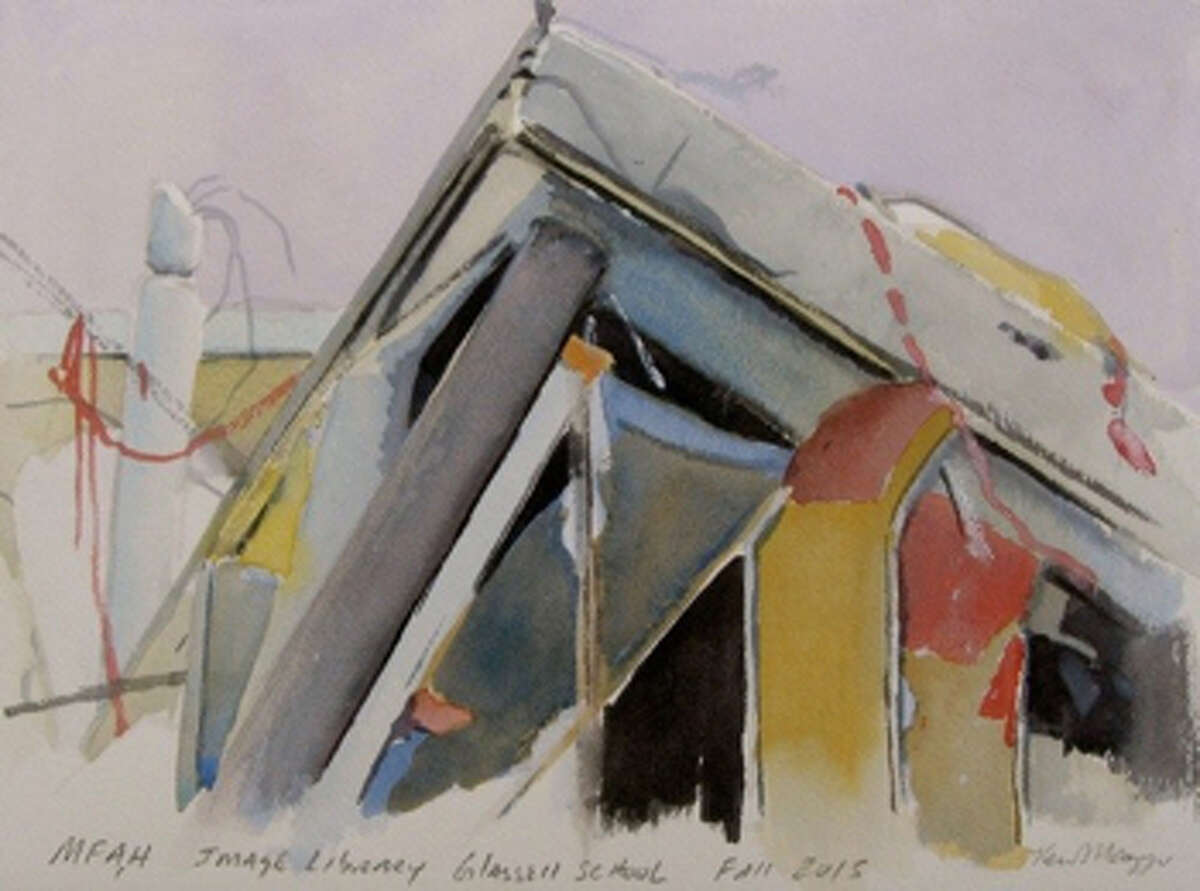 How do you paint a city like Houston?