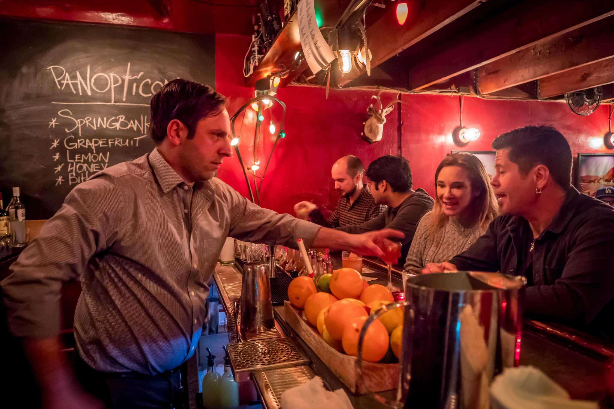 The cocktail hour and time for meditation