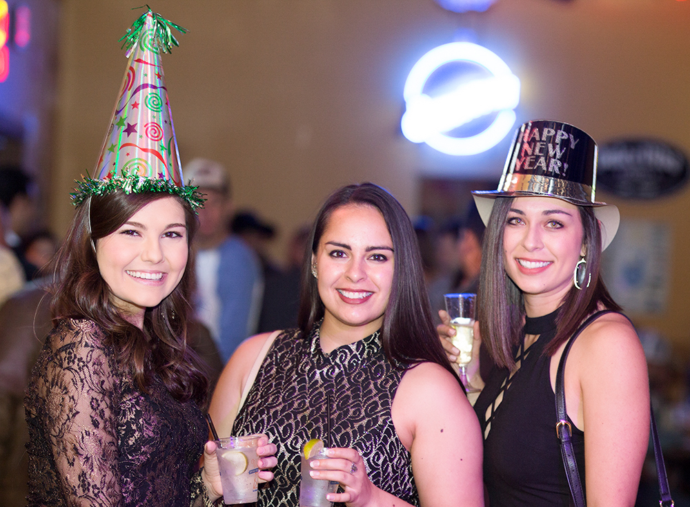 Photos: Revelers dance the New Year in at the Well
